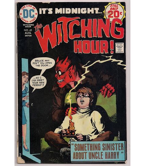 Bronze Age The Witching Hour Comic 45 1974