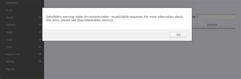 Cant View Contacts Issue 125 Bottelet DaybydayCRM GitHub