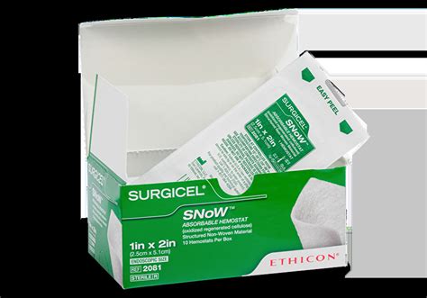 Surgicel Snow Absorbable Hemostat Kalteq Mis