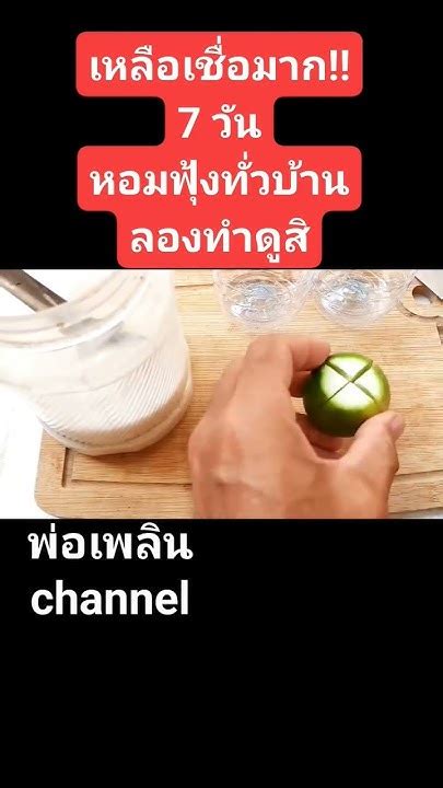 เหลือเชื่อมาก 7 วัน บ้านหอมพุ้ง ตลอดทั้งวัน ลองทำดูสิ Youtube