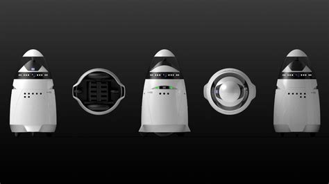 Knightscope Robot Security With 360 Degree High Definition Camera