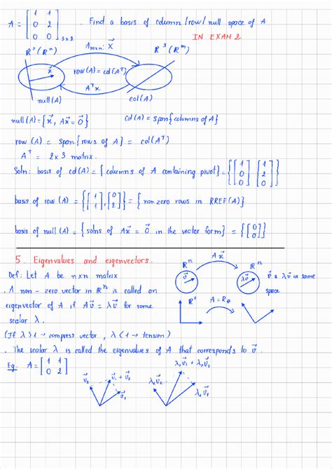 Section 51 52 Eigenvalues And Eigenvectors And The Characteristic