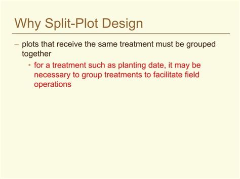 Split Plot Design With Example From The Agriculture Field Pdf Gardening Home And Garden