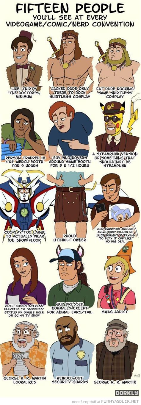 Nerd Convention Funny As Duck