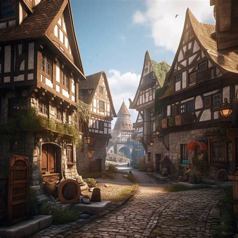 Medieval Village 2 By Jeremias R On Deviantart