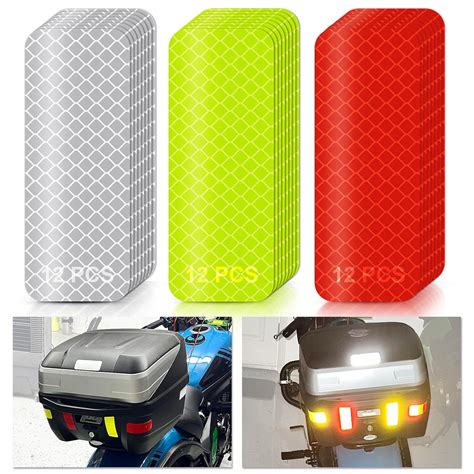 Reflective Stickers Psler 36 Pcs High Visibility Reflective Tape