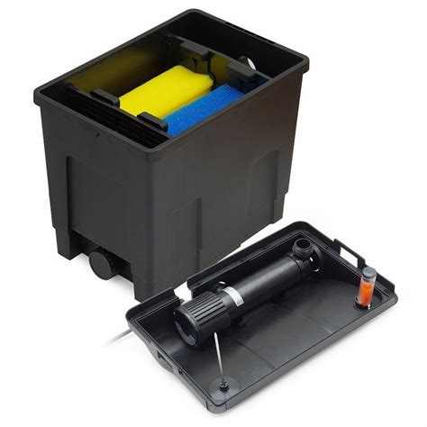 6000l Small Pond Filter Pump And 9w Uv Kit Allpondsolutions Bf 6000