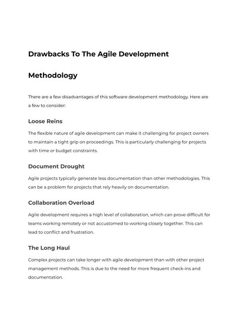 Ppt The Importance Of Agile Methodology In Software Development