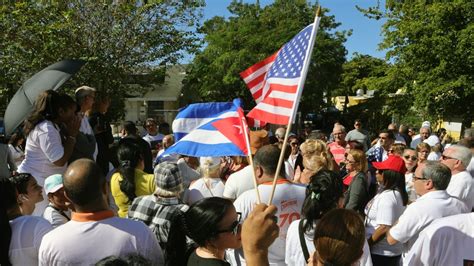Cubanos en Miami exigen revivir el Programa de Reunificación Familiar VIDEO FOTOS