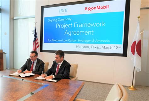 Exxonmobil Partners With Jera For Its Low Carbon Hydrogen Project