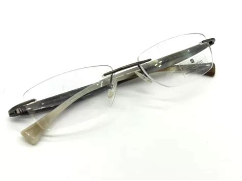Gold And Wood Paris Genuine Horn Glasses Rimless No2 Size 58mm Cb40 £