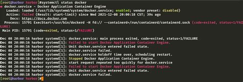 Ts：解决docker无法启动，报：start Request Repeated Too Quickly For Rvice