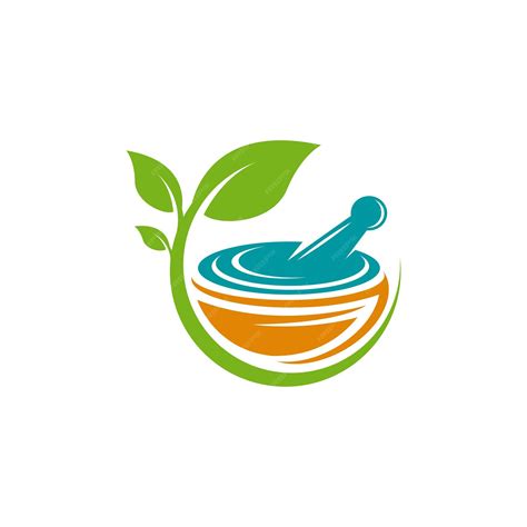 Vector De Diseño Del Logotipo De La Farmacia Vector Premium