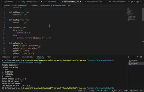Chamarthi Sravan Kumar On Linkedin Codsoft Pythonprogramming