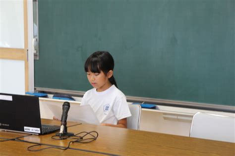 夏休み前集会 多治見市立池田小学校