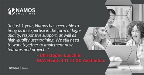 Teamnamos Oracle Feedback Review Managedservices Namos Solutions