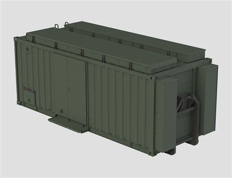Maintenance Container For Armored Vehicles Conlog Oy Finland