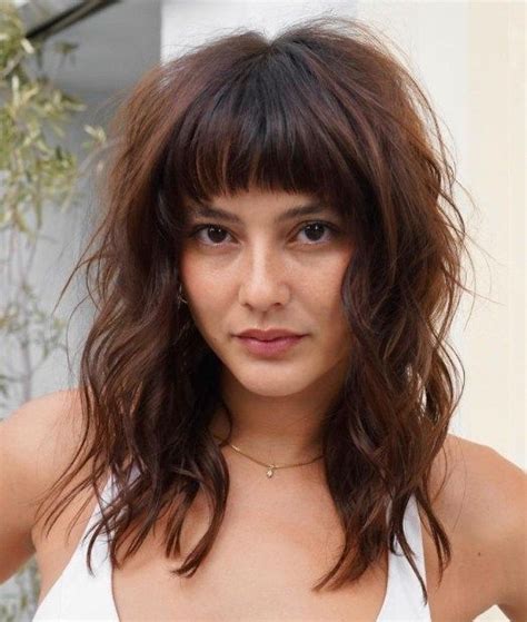 50 Best Styles For Medium Length Hair With Bangs Hair Adviser