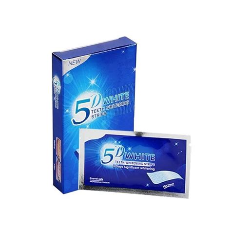 Отбеливающие полоски для зубов 5D White, комплект для отбеливания зубов ...