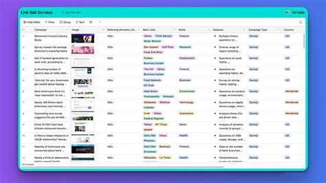 101 Survey Examples Airtable Download Get Seo Backlinks Naturally