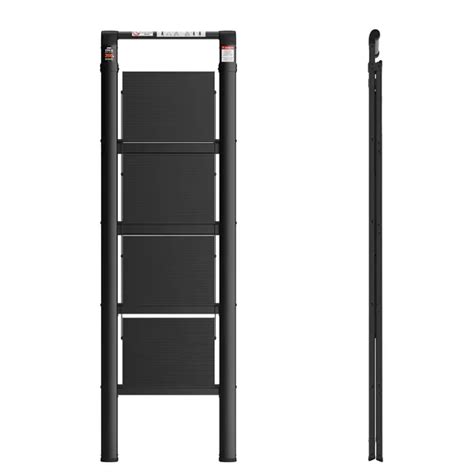 Dropship 4 Step Ladder Retractable Handgrip Folding Step Stool With