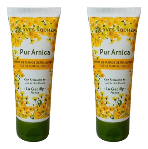 Duo Crema Para Manos Nutritiva Yves Rocher Arnica 2piezas