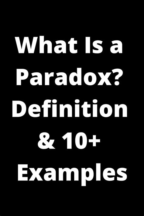 What Is A Paradox Definition And 10 Examples In 2024 Liar Paradox