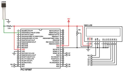 Lm Sensor Interface With Pic F Mcu Mikroc Projects