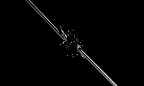 Premium Photo Abstract 3d Render Of Broken Line