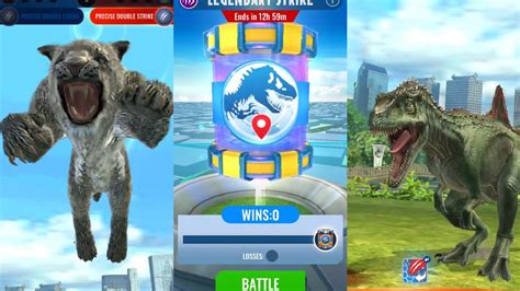 Legendary Strike Jurassic World Alive Youtube