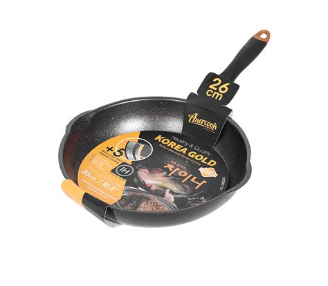 AMERCOOK Korea Gold Wok Cm Mambos Online Store