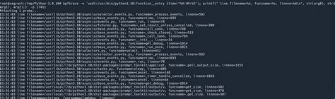 Dynamic Tracing Of Python Programs With Bpf Sobyte