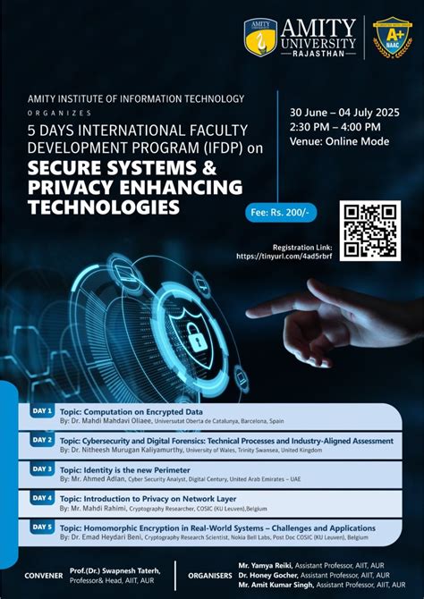 Thrilled To Be Speaking At The 5 Days International Faculty Development