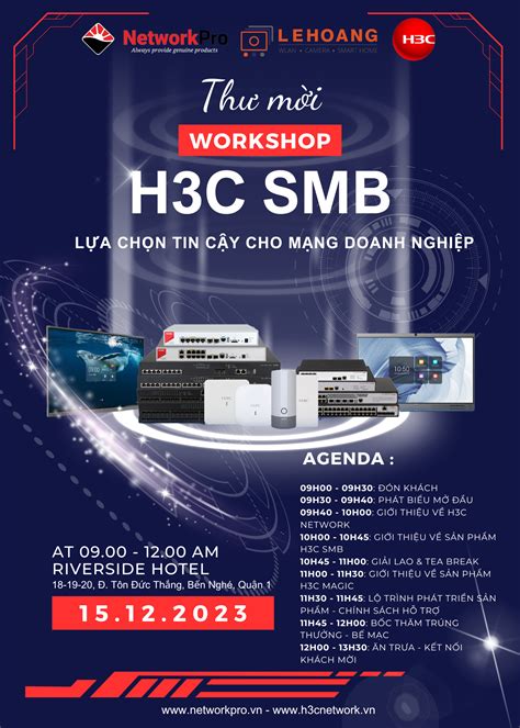 TrÂn TrỌng GiỚi ThiỆu SỰ KiỆn Workshop H3c Network Viết Bởi Lão Sầu