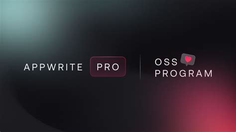 appwrite on linkedin announcing a new initiative to support open