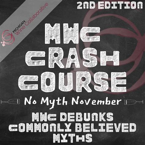Mwc Crash Course No Myth November Michigan Wine Collaborative