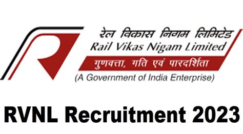 Rvnl Recruitment 2023 Walk In Interview For 61 Vacancies