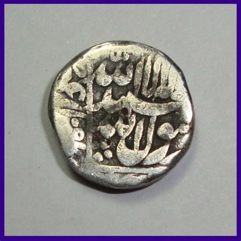 Shah Jahan 12 Rupee 720 Gms Overweight Surat Mint Silver Coin