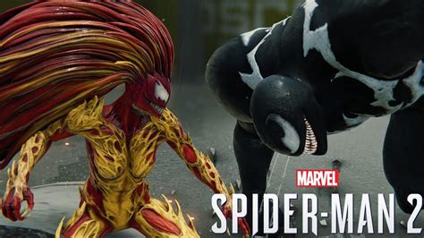 Marvels Spider Man 2 Scream Symbiote Vs Venom Symbiote Boss Fight