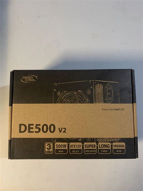 PSU - DeepCool DE500 V2, Computers & Tech, Parts & Accessories ...