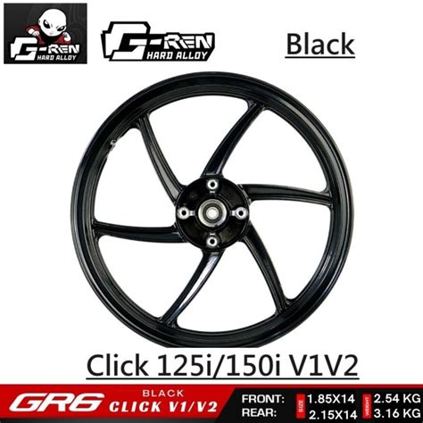 G Ren Mags Gr6 For Honda Click 125i 150i V1 V2 Made In Thailand Lazada Ph
