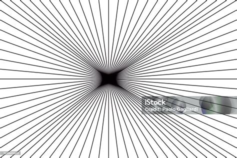 Lines Exploded From The Center Stock Illustration Download Image Now