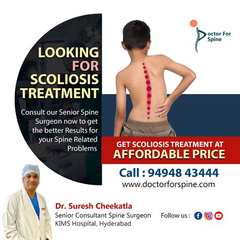 Scoliosis Treatment In Hyderabad Dr Suresh Cheekatla