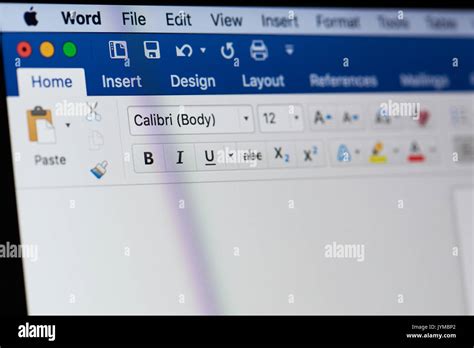 Screen Shot Microsoft Office