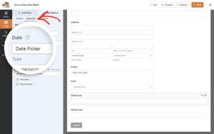 How To Change The Placement Of The Date Picker Popup