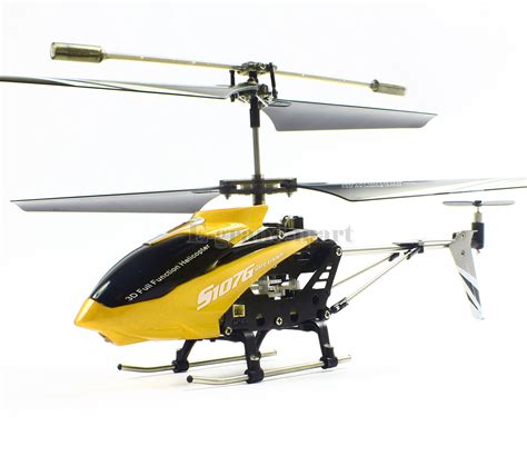 Syma S107/S107G 3-Channel 3.5CH Mini Remote Control RC Helicopter Gyro ...