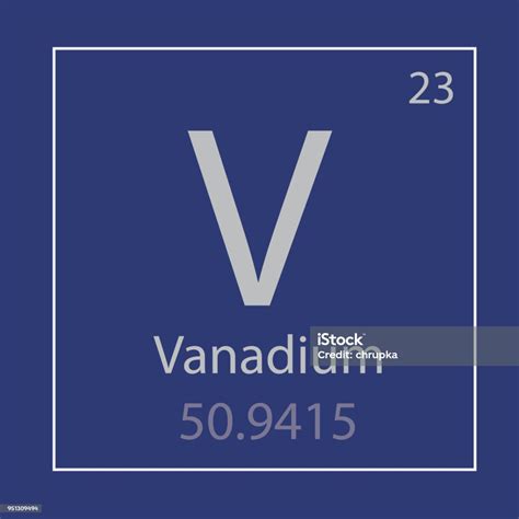 釩 V 化學元素圖示向量圖形及更多互聯網圖片 互聯網 充裕 化學 Istock