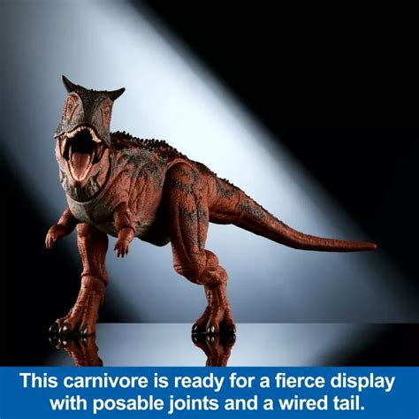Mattel Figurka Jurassic World Kolekcja Hammonda Karnotaur Duży dinozaur wyspaszkrabow pl