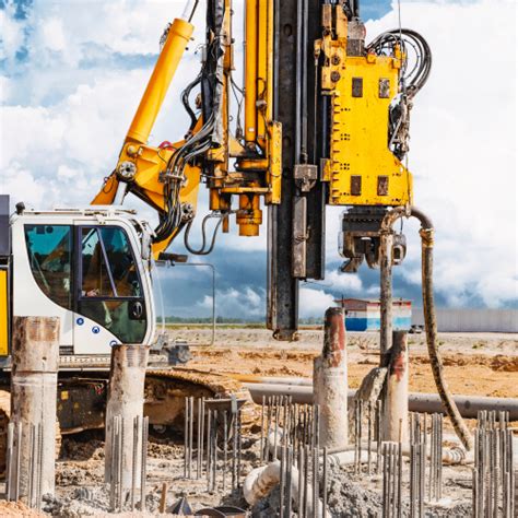 Pilling Machines Revolutionizing Foundation Construction