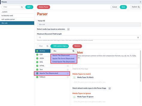 Migrate To Tika Asynchronous Parsing Lucidworks Documentation